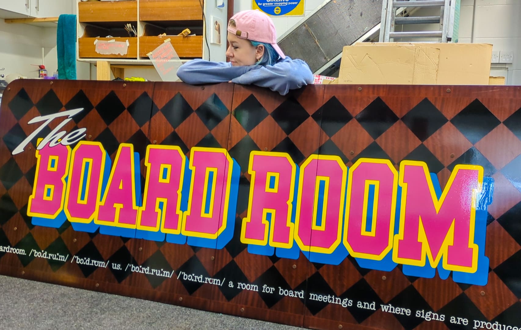 Hand Painted Art and Pictorials - Thrower Signs